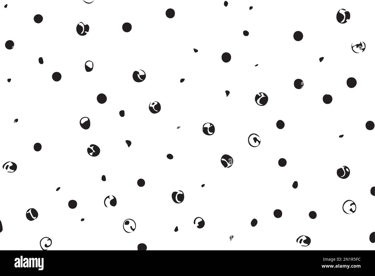 Minimalist Black Spot Seamless Pattern Vector Illustration Stock Vector Image And Art Alamy