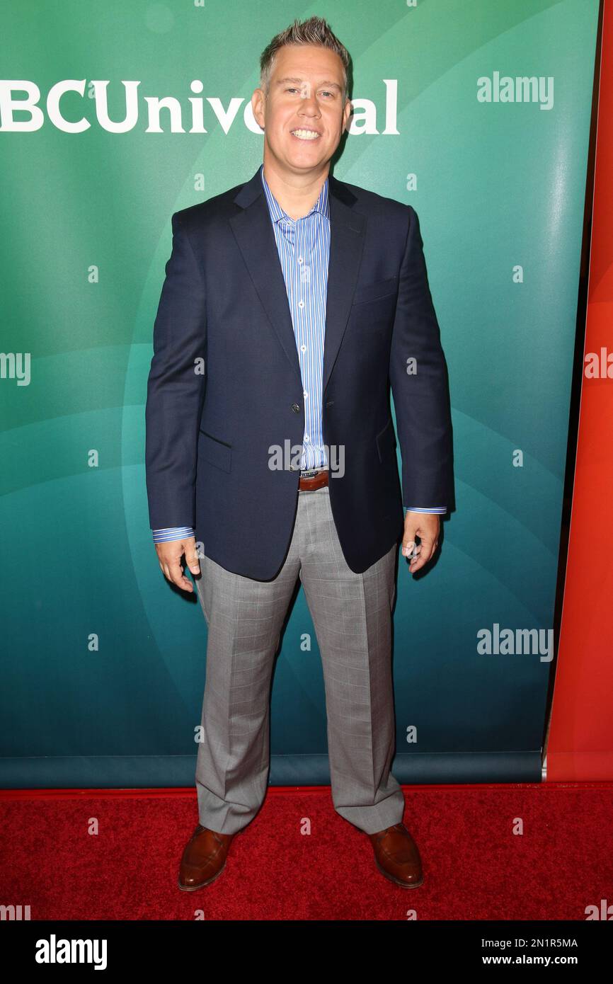 Ed Wasielewski arrives at the NBCUniversal Television Critics ...