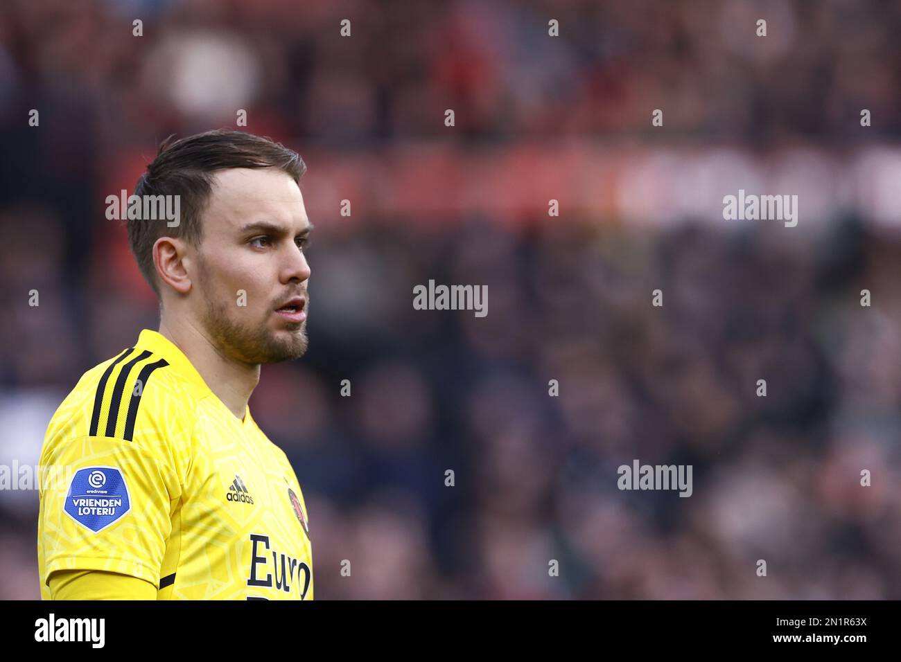 ROTTERDAM - Feyenoord goalkeeper Timon Wellenreuther during the Dutch ...