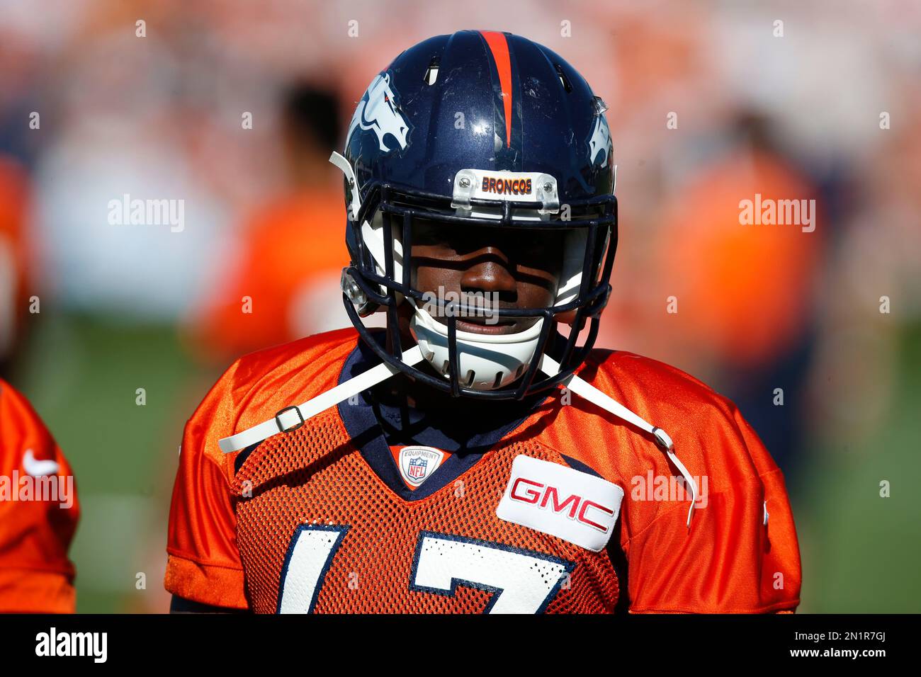 Denver Broncos linebacker Zaire Anderson (47) during the morning ...