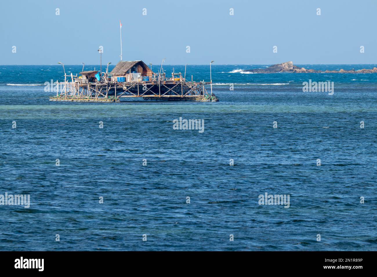Kelong or fish farming in Tg Pinang, Indonesia Stock Photo - Alamy