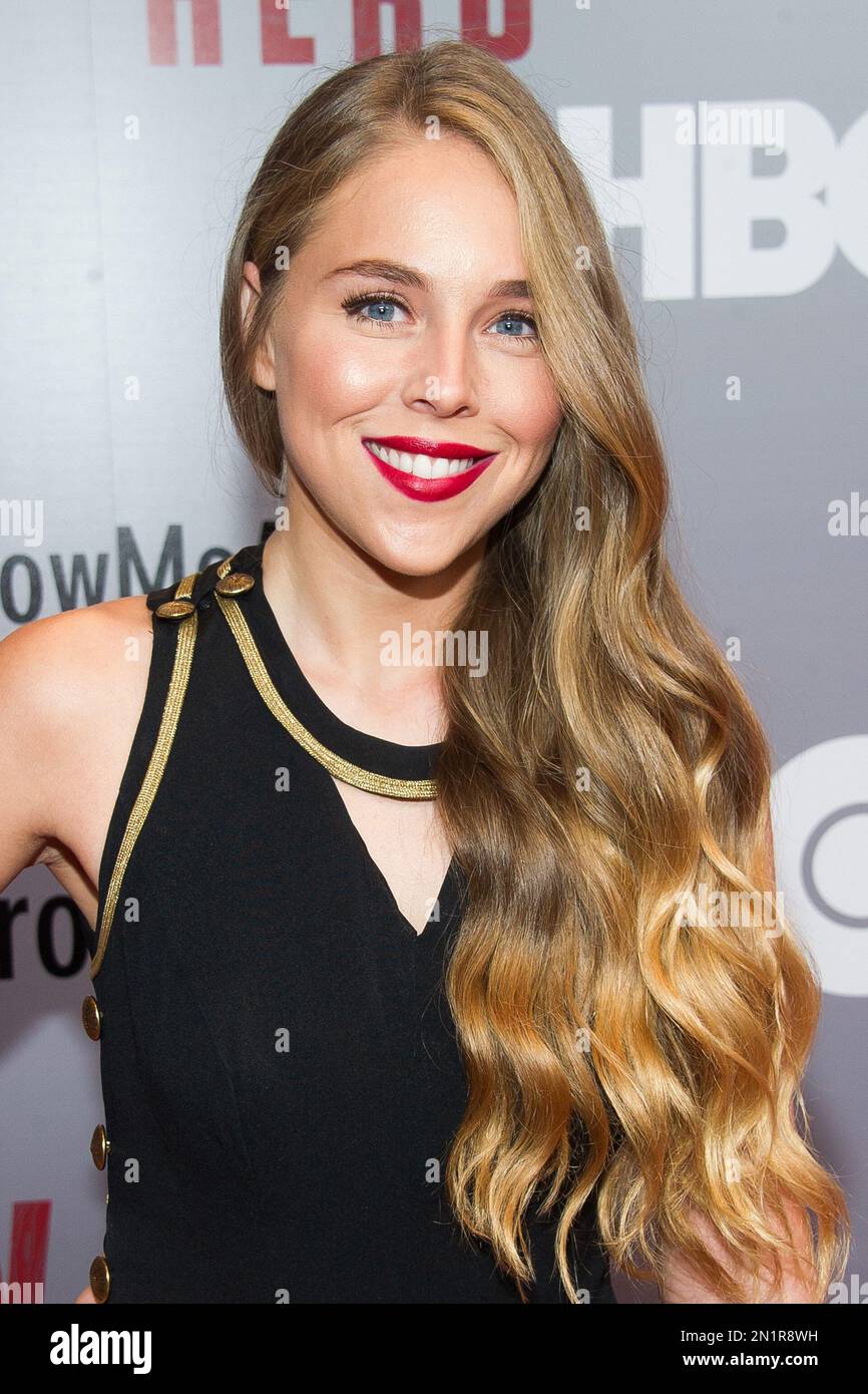 Hilary Mann attends a special screening of HBO's "Show Me A Hero" miniseries at The New York ...