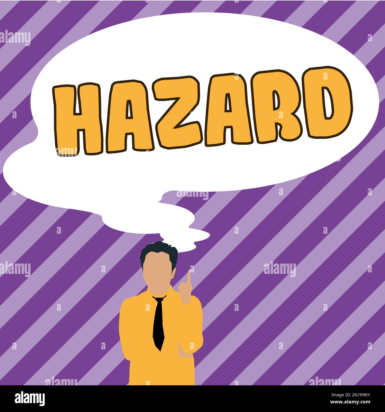 Conceptual display Hazard. Word for account or statement describing the ...