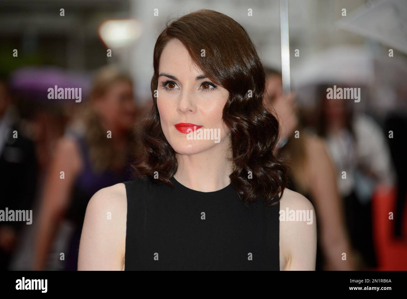 Michelle Dockery arrives for theBAFTA Celebrates Downton Abbey event at ...