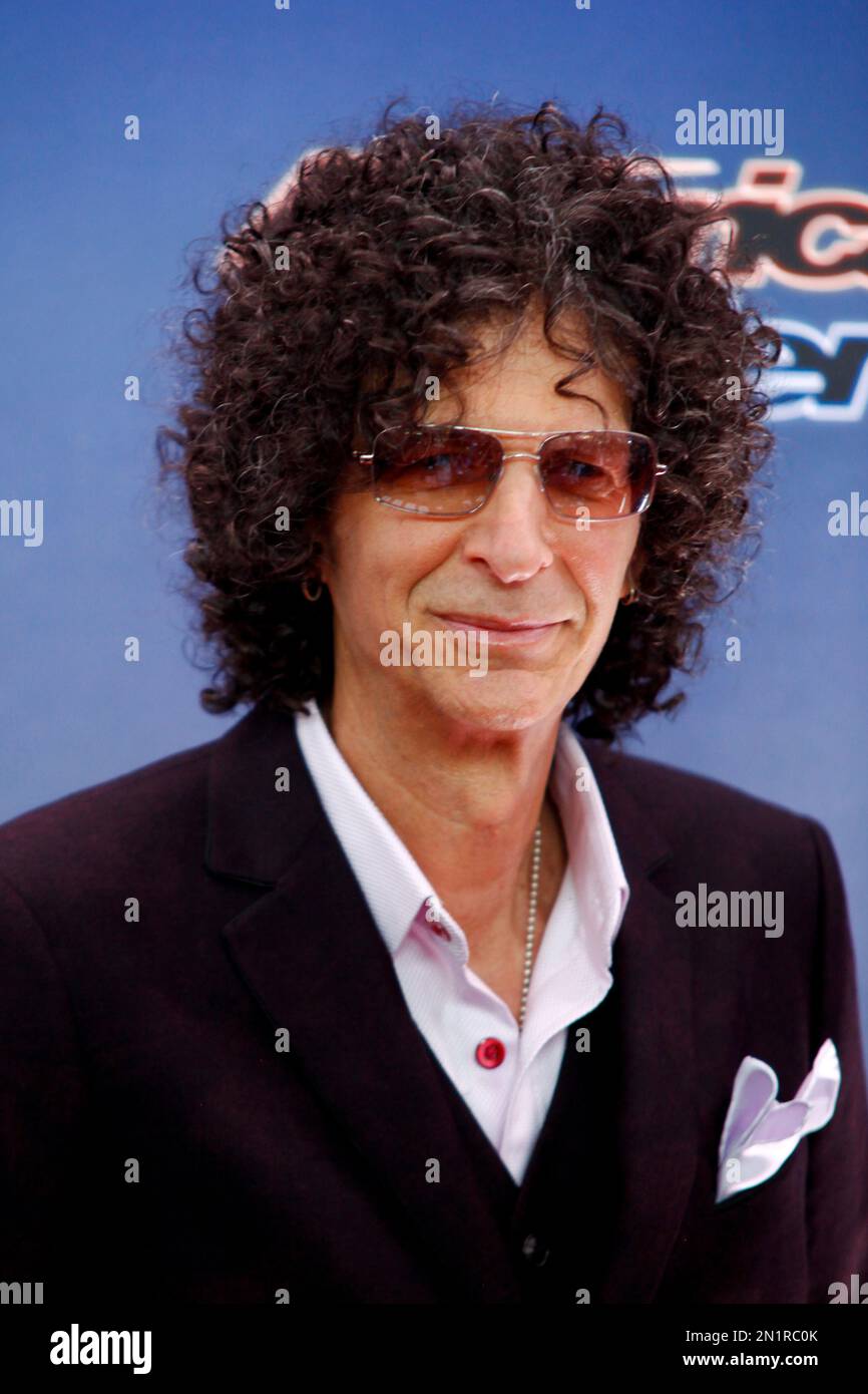Howard Stern arrives at "America's Got Talent" season 10 live voting ...