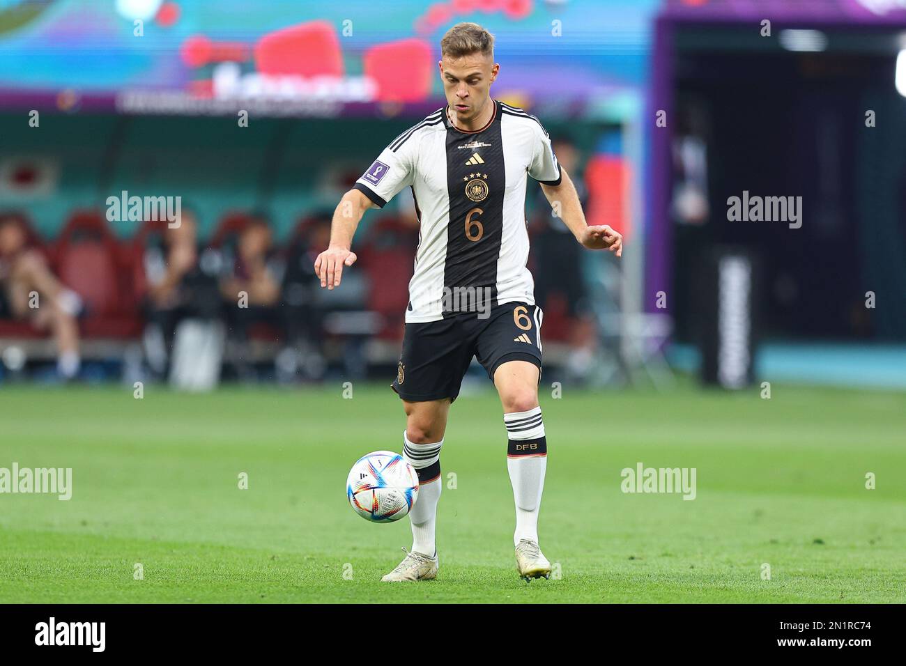 AR-RAJJAN, QATAR - NOVEMBER 23: Joshua Kimmich during the FIFA World ...