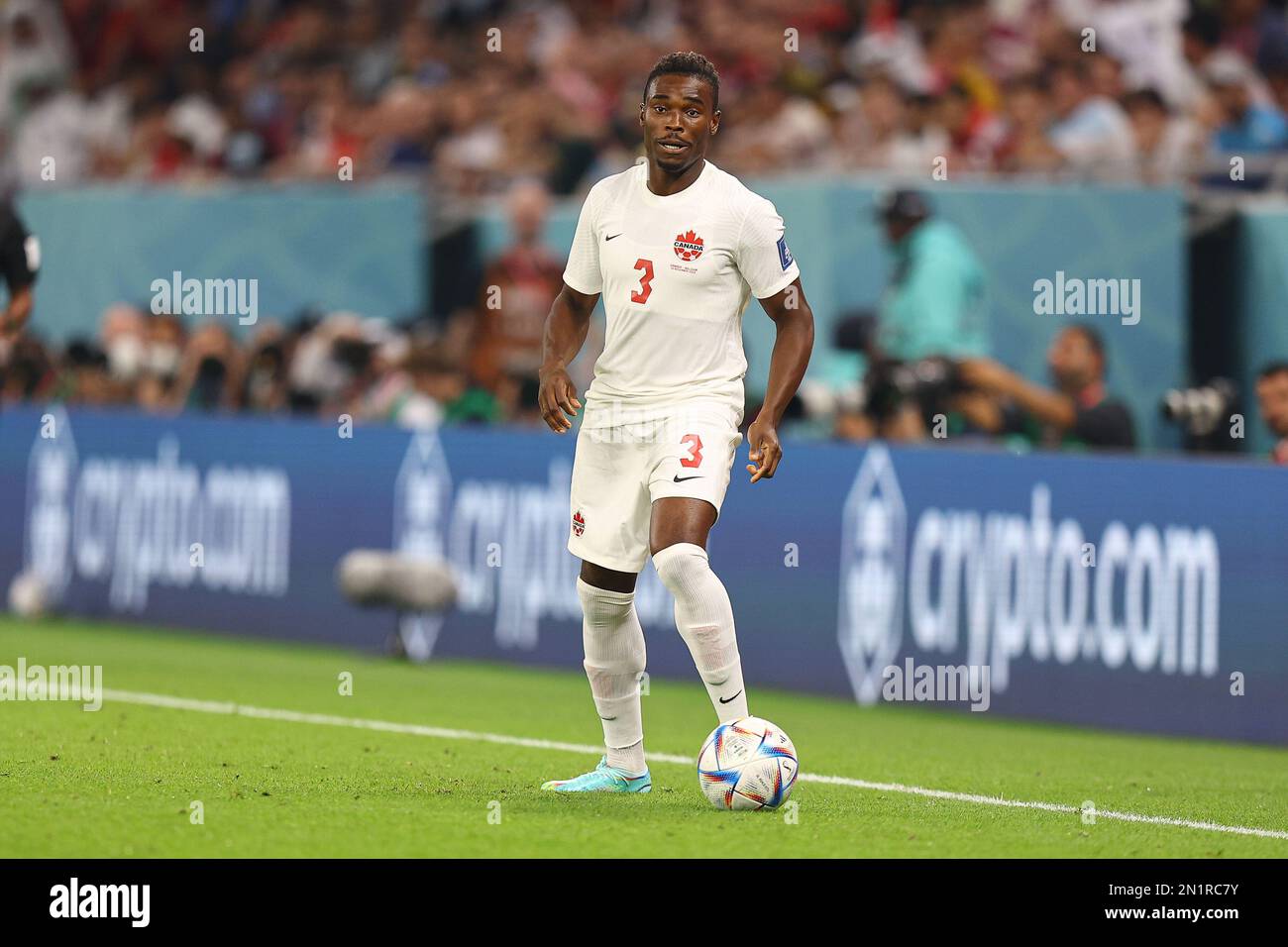 DOHA, QATAR - NOVEMBER 23: Sam Adekugbe during the FIFA World Cup Qatar ...