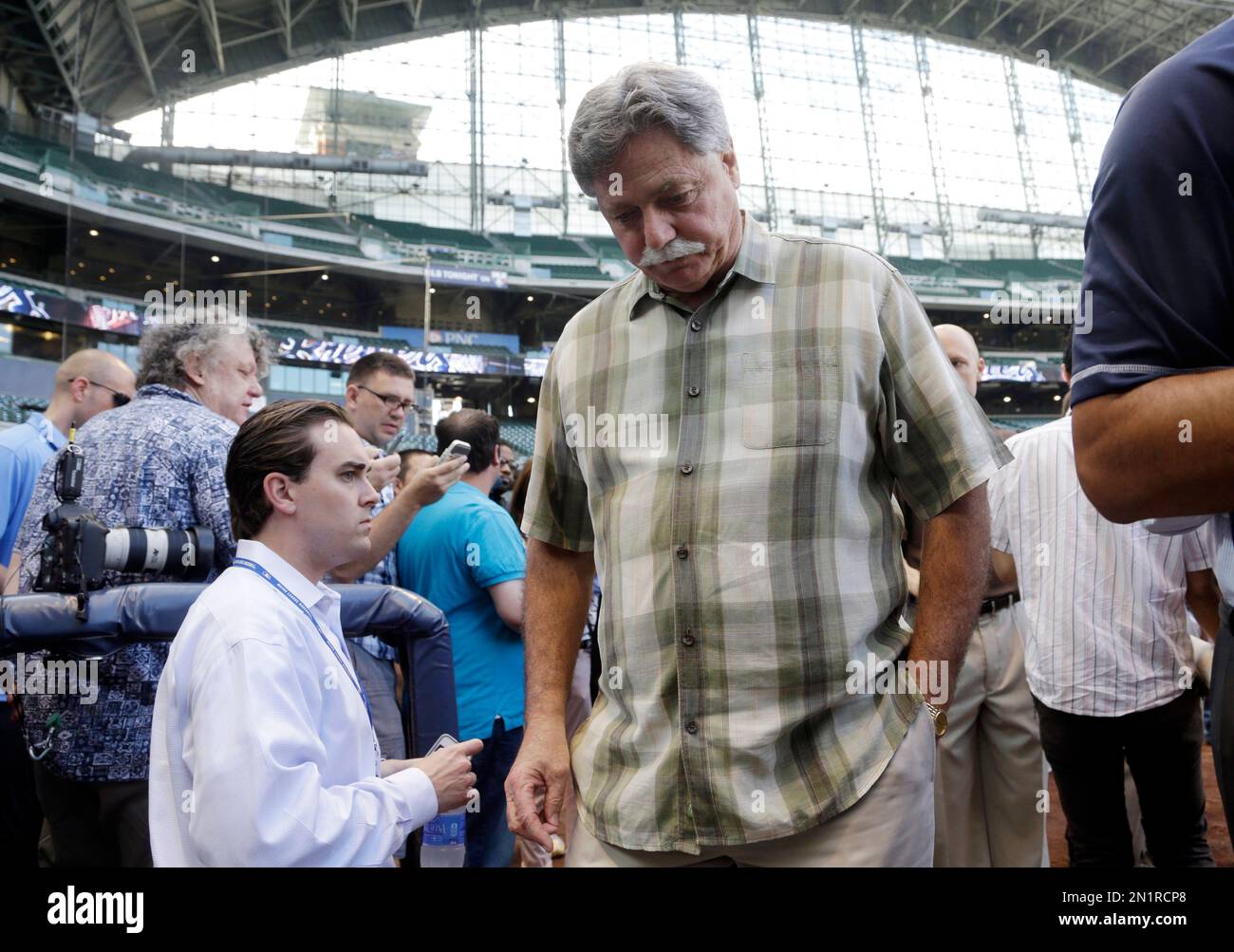 FILE - In this July 22, 2013, file photo, Milwaukee Brewers general ...