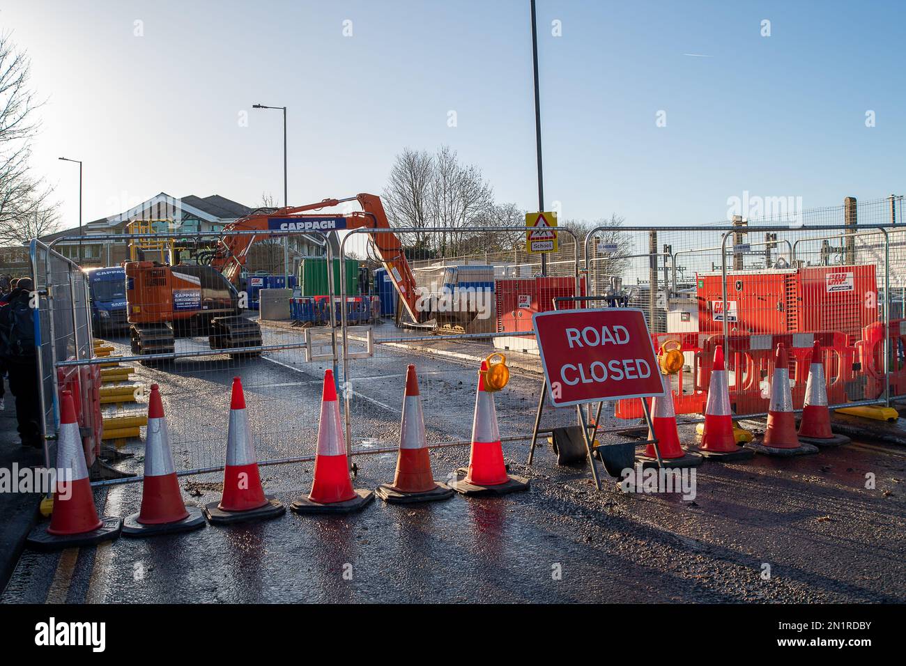 Emergency repair thames water hi-res stock photography and images - Alamy