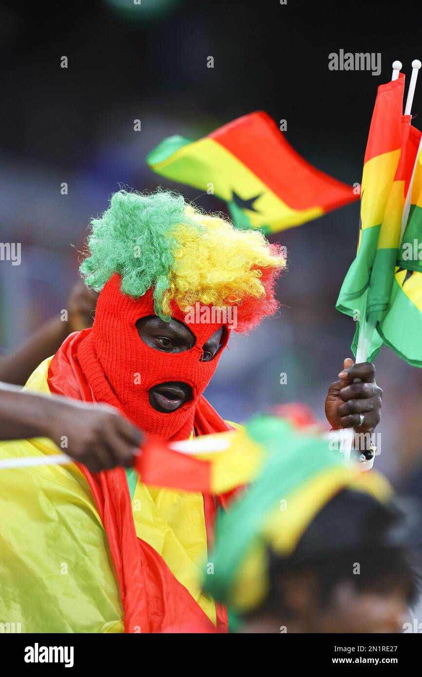 DOHA, QATAR - NOVEMBER 24: Ghana fans during the FIFA World Cup Qatar ...