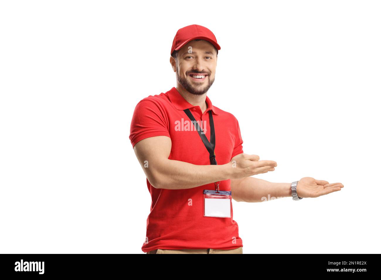 Supermarket worker hi-res stock photography and images - Alamy