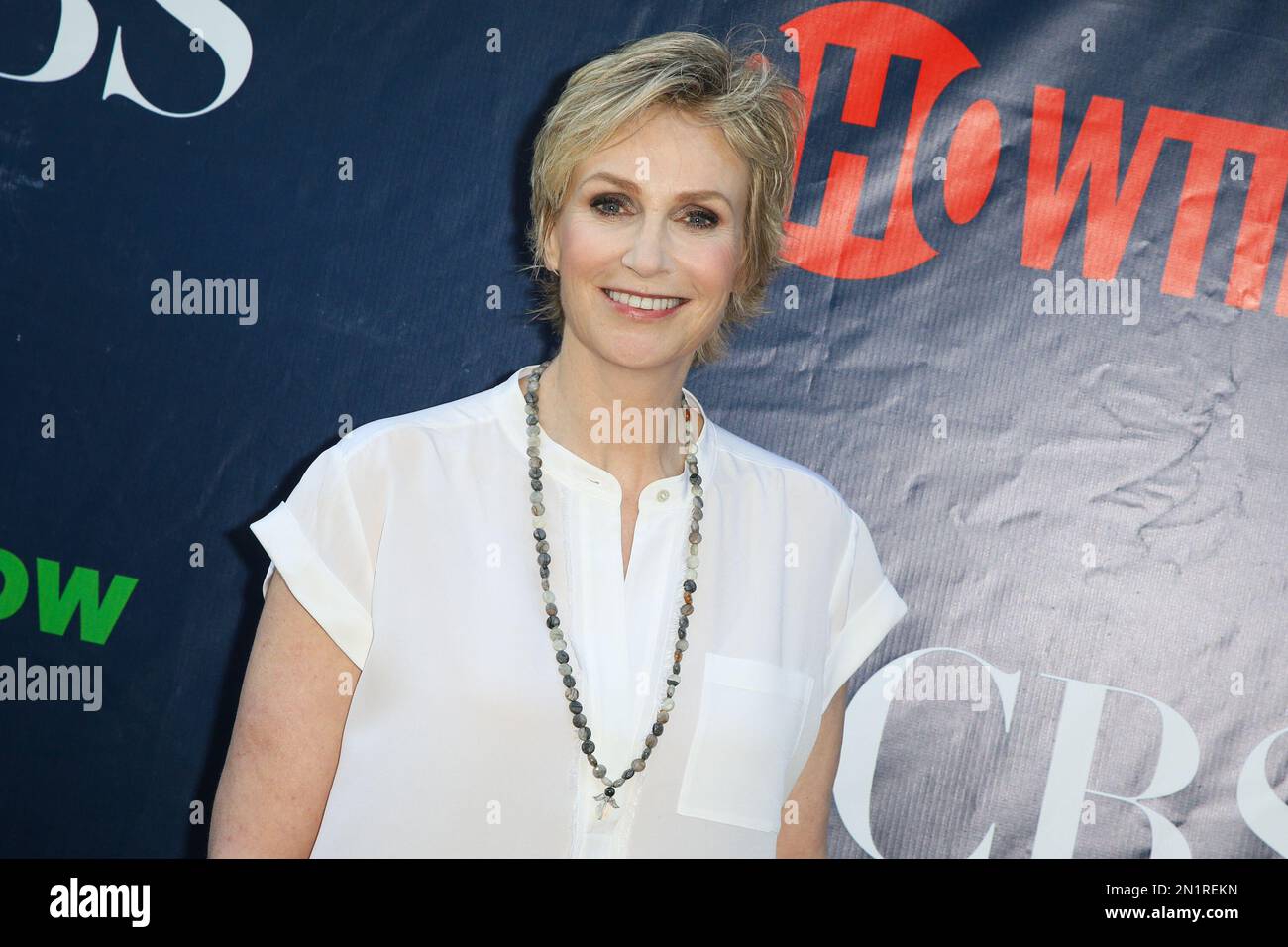 Jane Lynch arrives at the Summer TCA CBS, CW, Showtime Party at Pacific ...