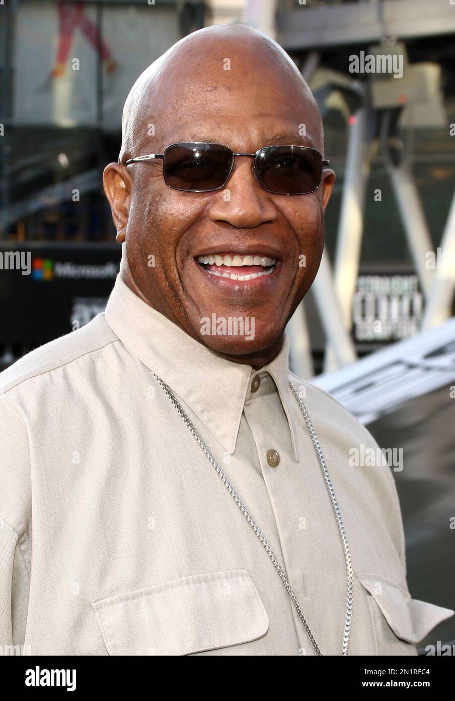 Tommy 'Tiny' Lister arrives at the Los Angeles premiere of "Straight ...