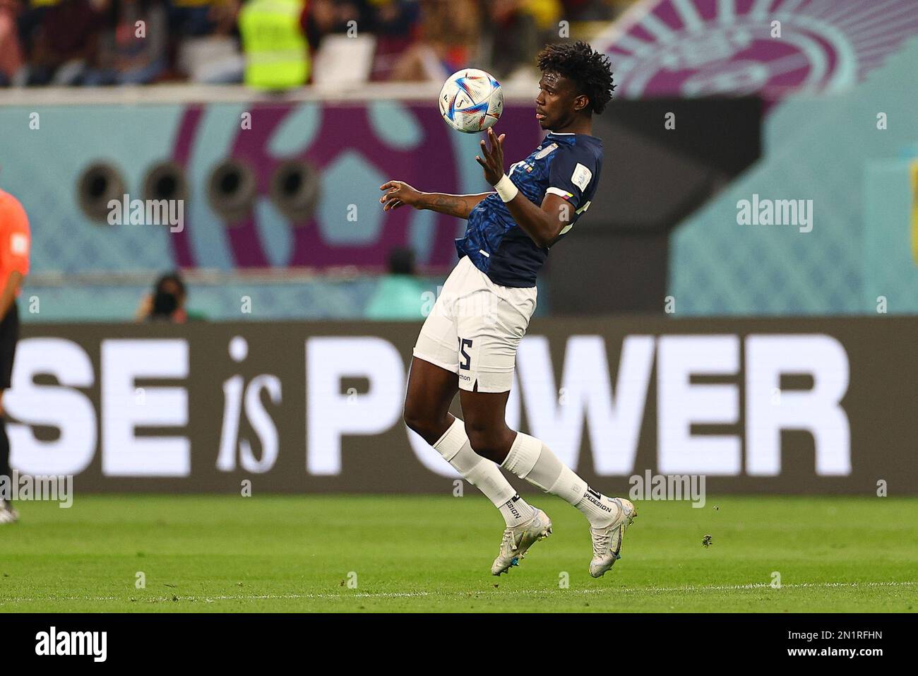 DOHA, QATAR - NOVEMBER 25: Jackson Porozo during the FIFA World Cup ...
