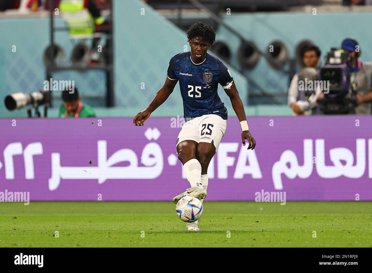 DOHA, QATAR - NOVEMBER 25: Jackson Porozo during the FIFA World Cup ...