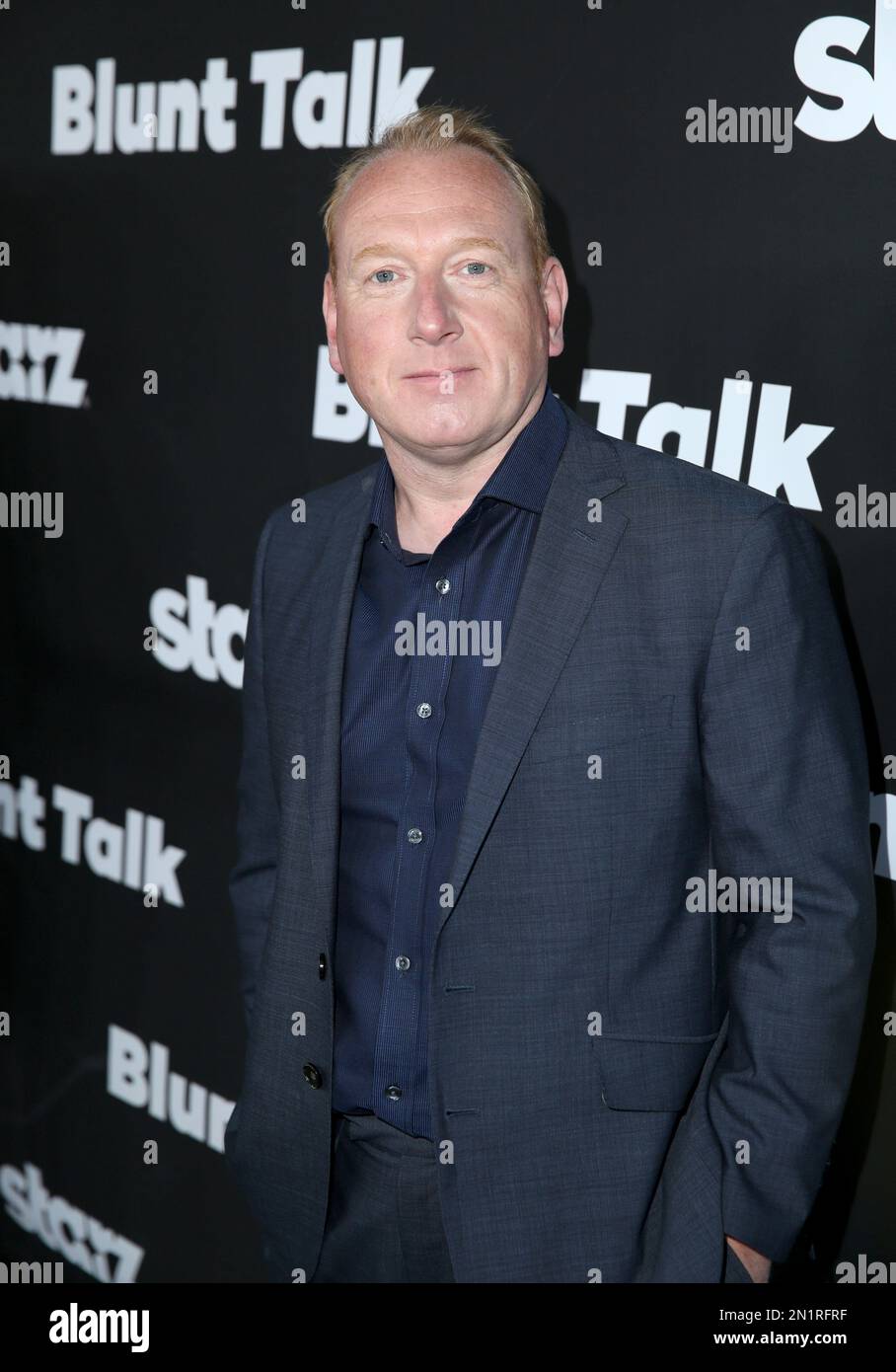 Adrian Scarborough arrives at the Los Angeles premiere of "Blunt Talk ...