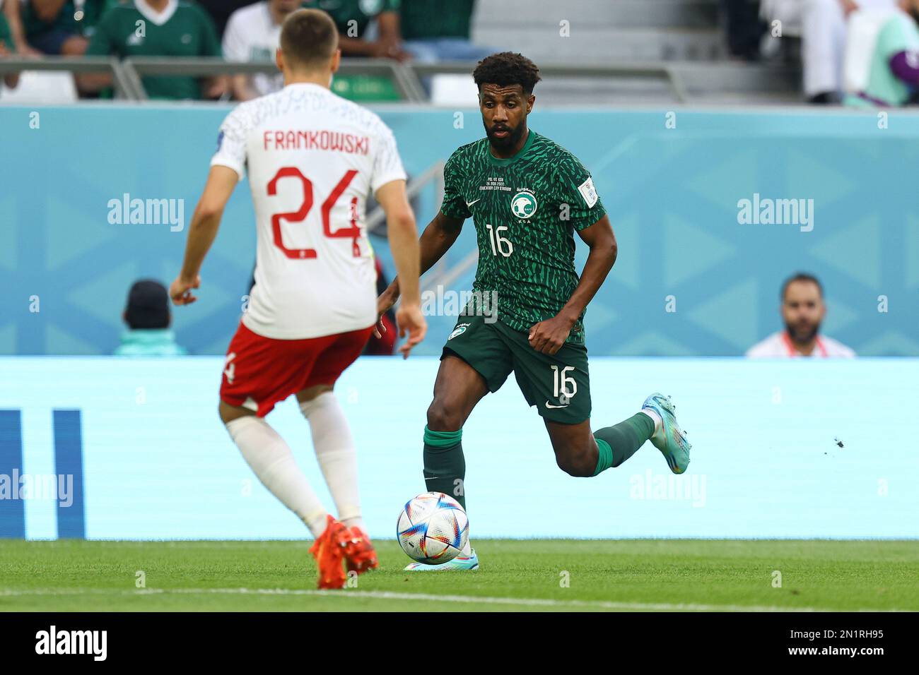 Sami Alnaji during the FIFA World Cup Qatar 2022 Group C match between ...
