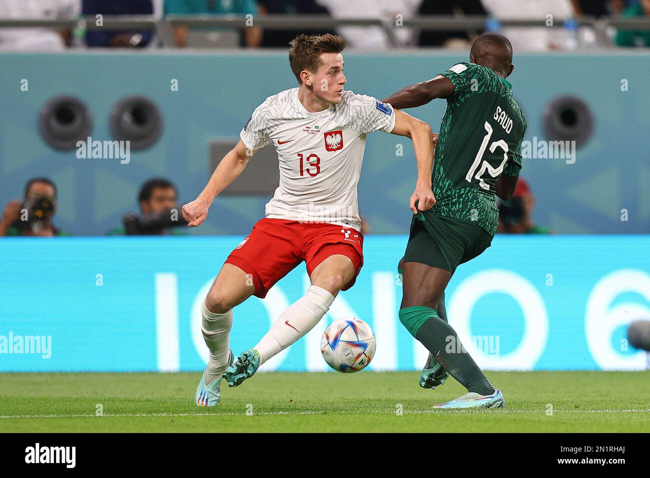 Jakub Kaminski during the FIFA World Cup Qatar 2022 Group C match ...