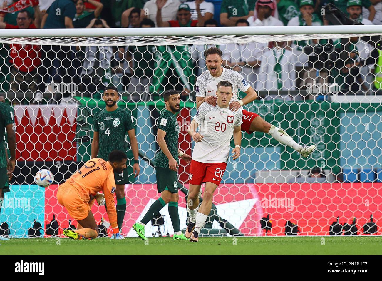 Piotr Zielinski during the FIFA World Cup Qatar 2022 Group C match ...