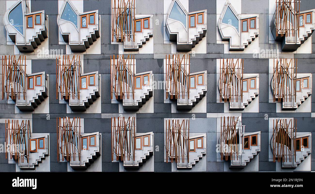 The Scottish parliament MSP building office window design Edinburgh ...