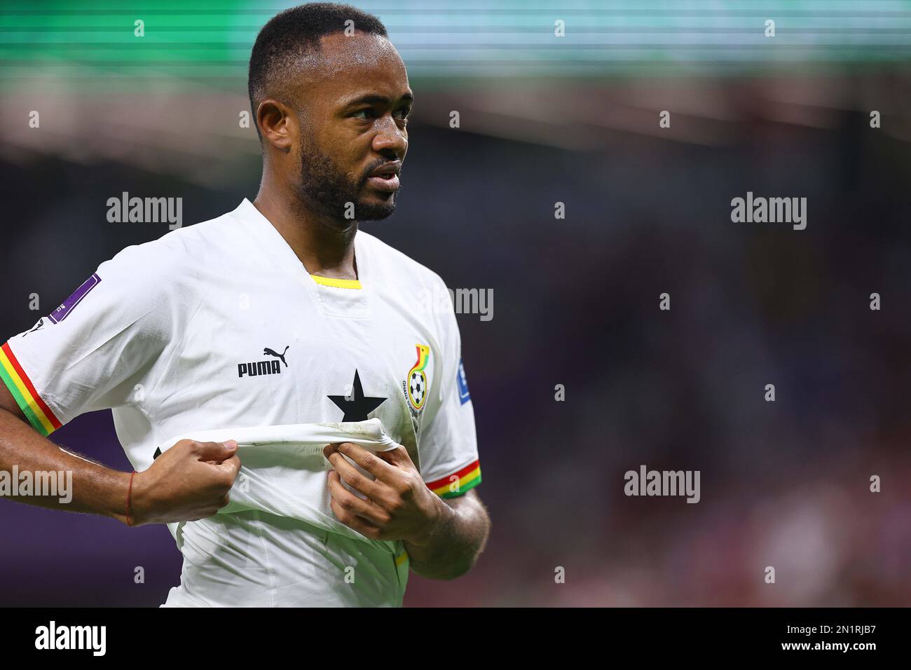 AL RAYYAN, QATAR - NOVEMBER 28: Jordan Ayew during the FIFA World Cup ...