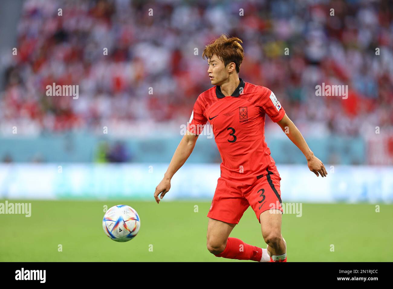 AL RAYYAN, QATAR - NOVEMBER 28: Jinsu Kim during the FIFA World Cup ...