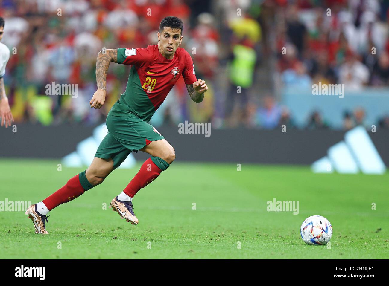 LUSAIL CITY, QATAR - NOVEMBER 28: Joao Cancelo during the FIFA World ... LUSAIL CITY, QATAR - NOVEMBER 28: Joao Cancelo during the FIFA World ...