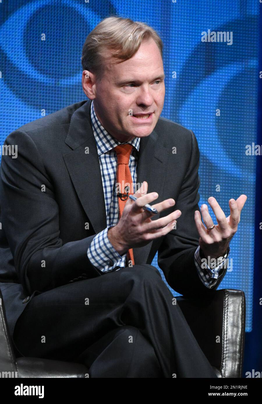 John Dickerson, Political Director for CBS News participates in the CBS ...