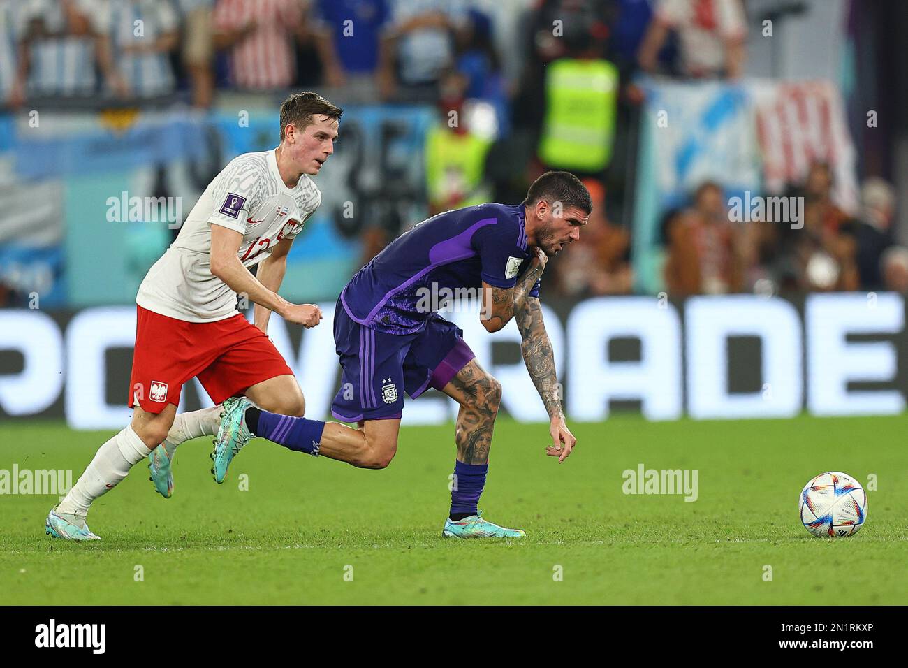 DOHA, QATAR - NOVEMBER 30: Jakub Kaminski during the FIFA World Cup ...