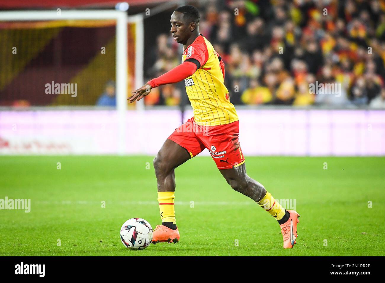 Deiver MACHADO of Lens during the French championship Ligue 1 football ...