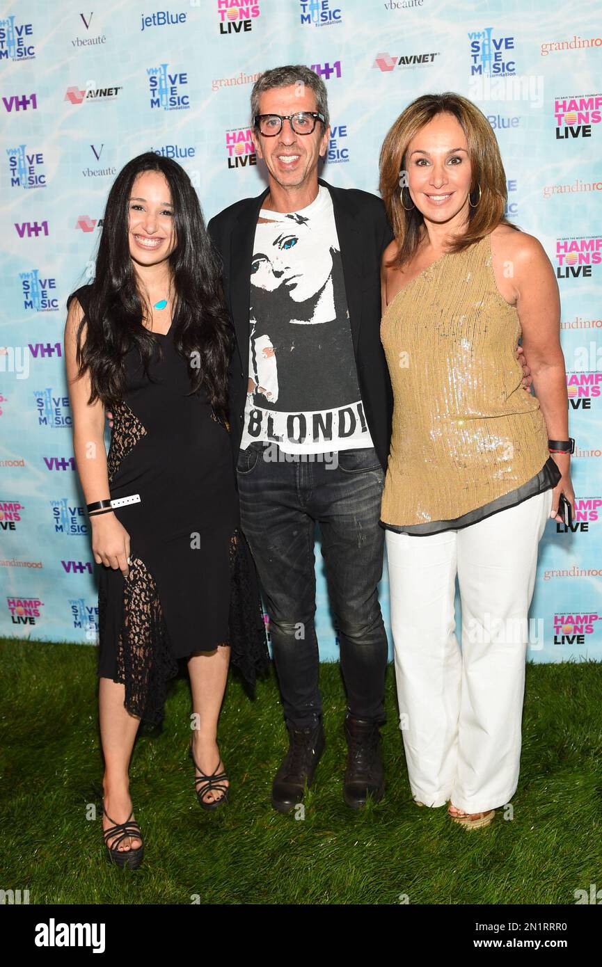 Jenna Scotto, from left, music executive Jason Flom, center, and news ...