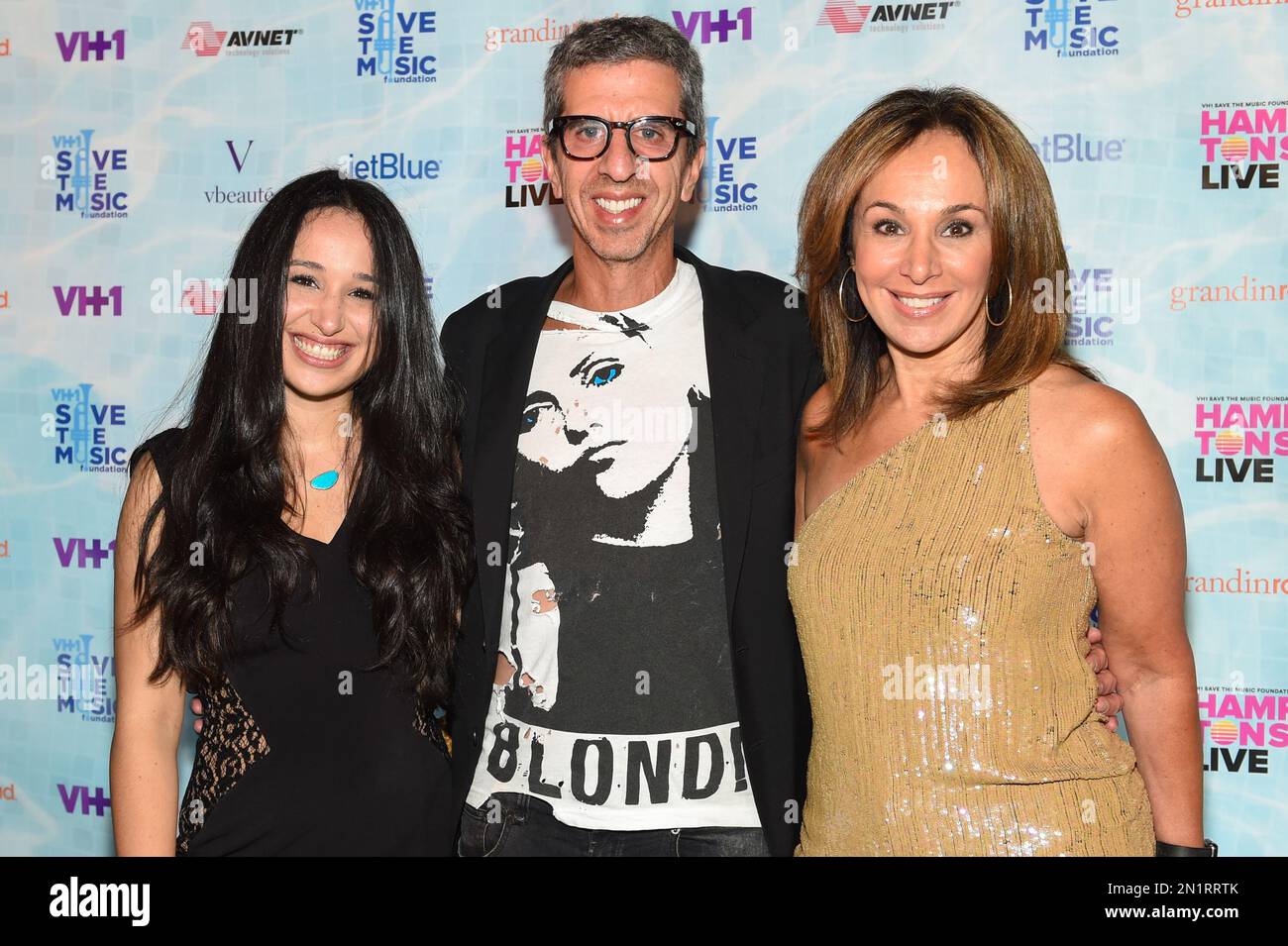 Jenna Scotto, from left, music executive Jason Flom, center, and news ...