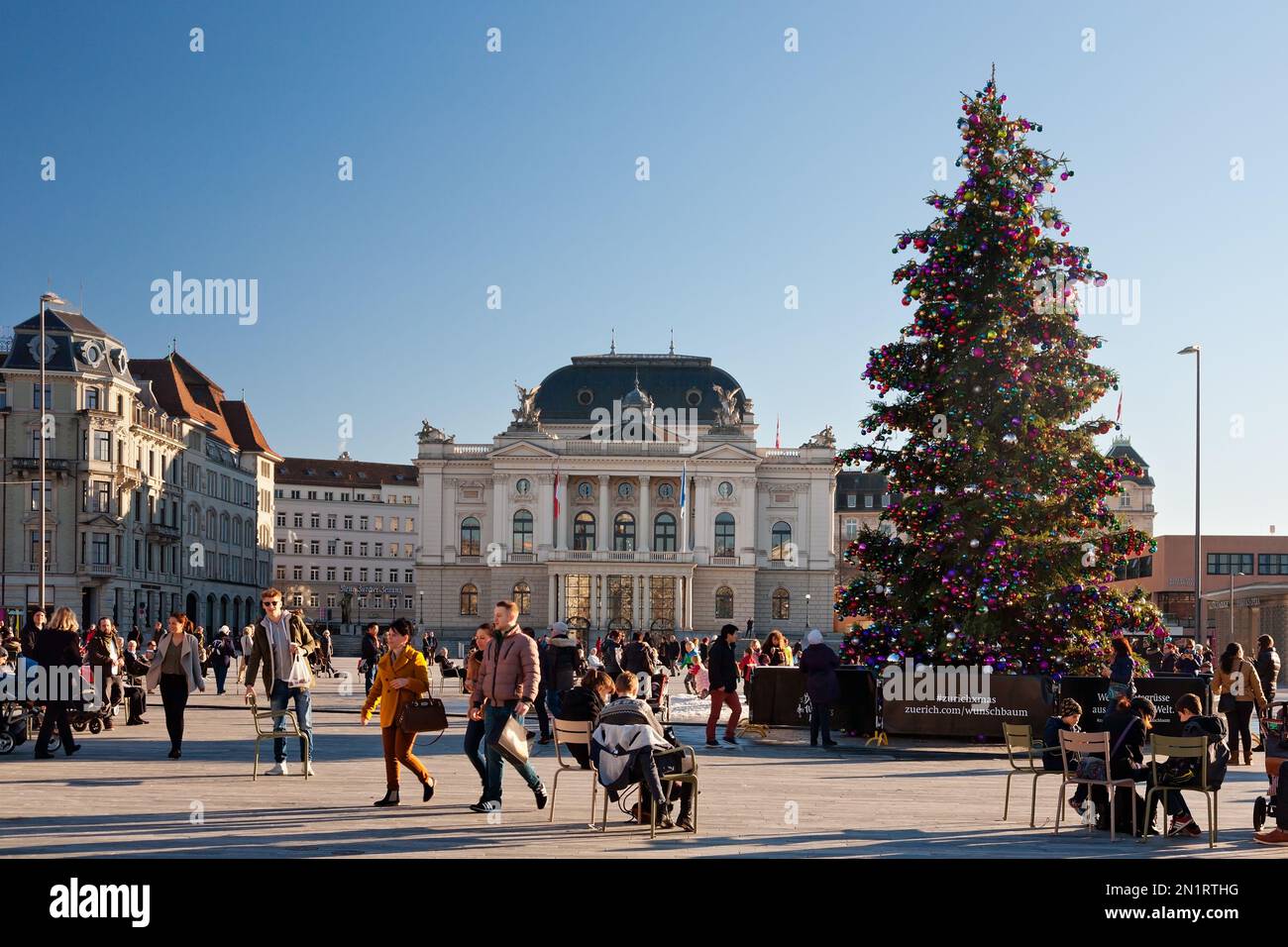 Zurich Opera House - Zurich, Switzerland Stock Photo - Alamy