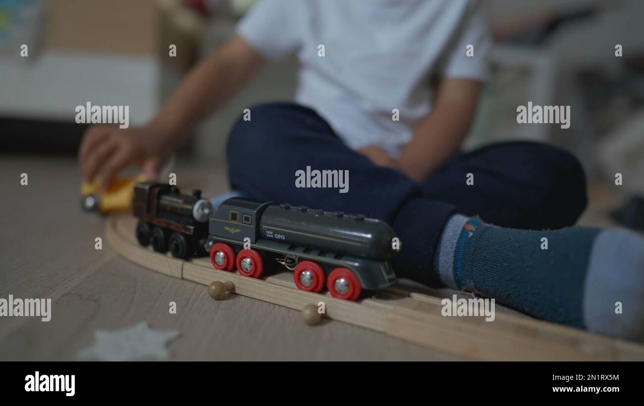 Boy car track bedroom hi-res stock photography and images - Alamy