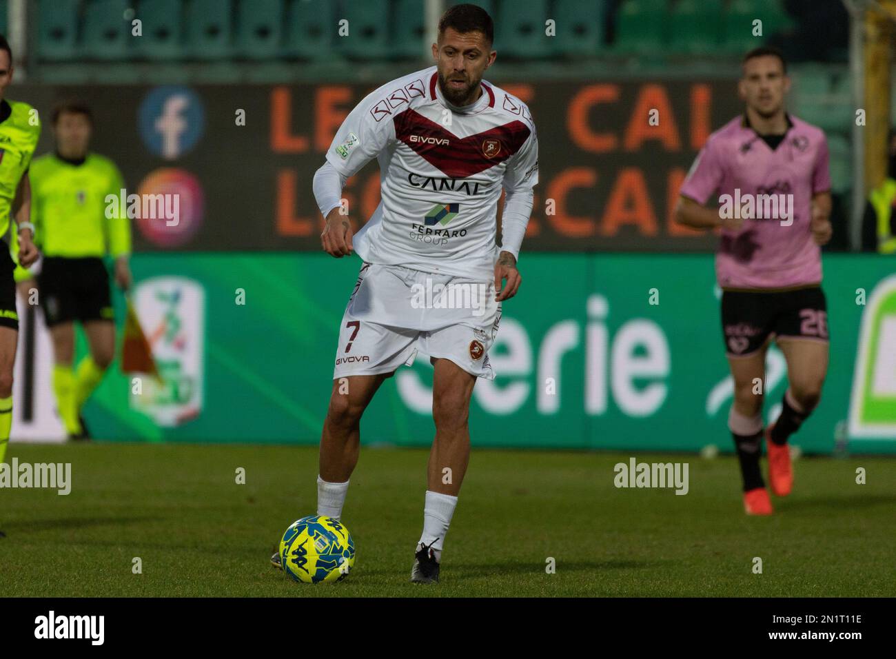 Menez Jeremy Reggina portrait during the Italian soccer Serie B match ...