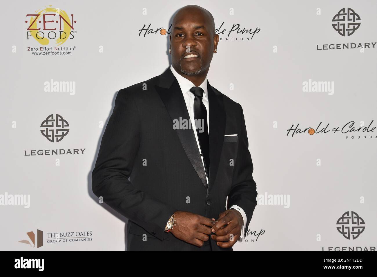 Gary Payton arrives at the 15th Annual Harold and Carole Pump ...