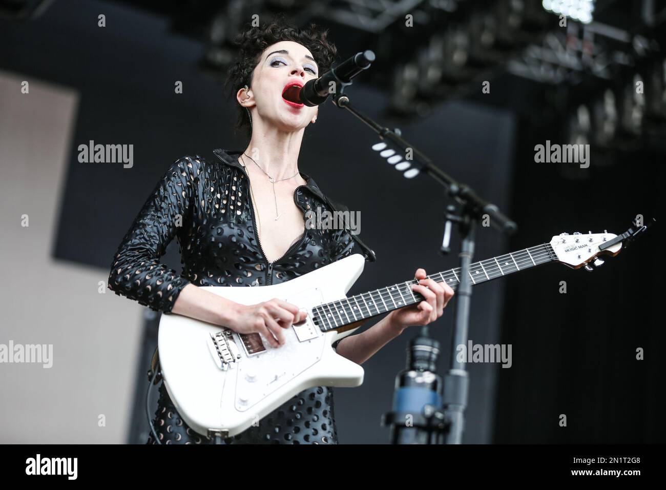 St. Vincent performs at Outside Lands Music Festival at Golden Gate ...