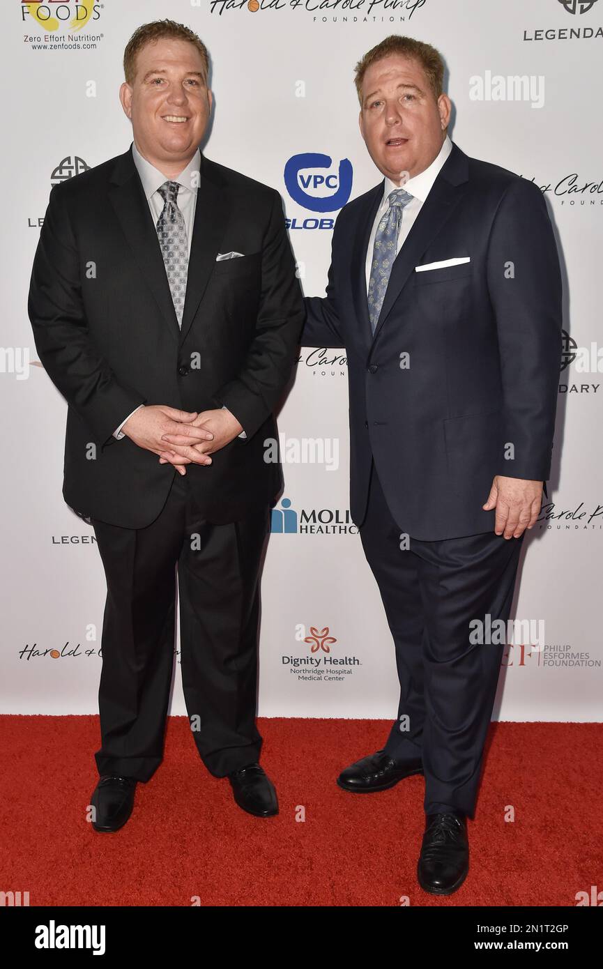 Dana Pump, left, and David Pump arrives at the 15th Annual Harold and ...