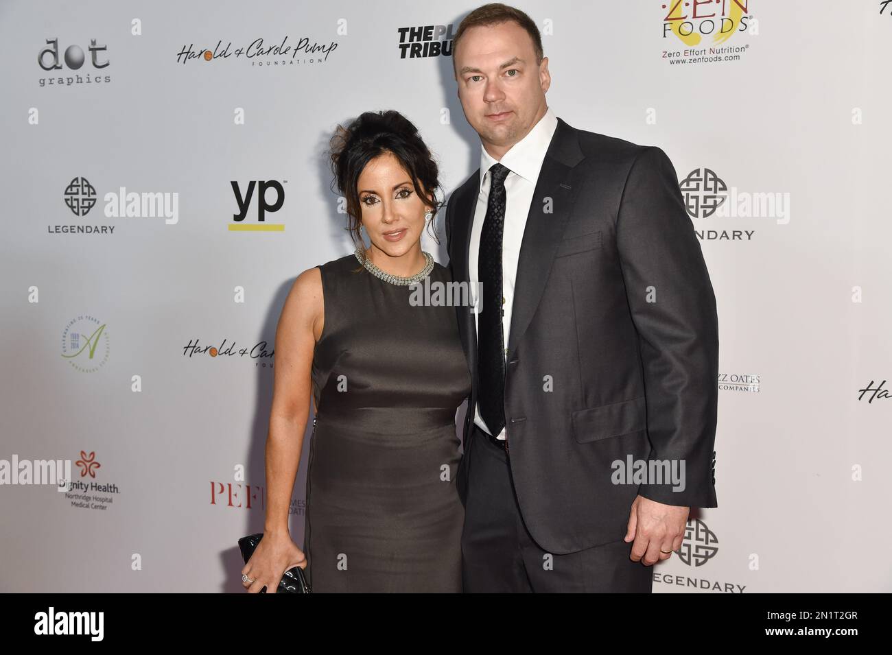 Alba Tull, left, and Thomas Tull arrive at the 15th Annual Harold and ...