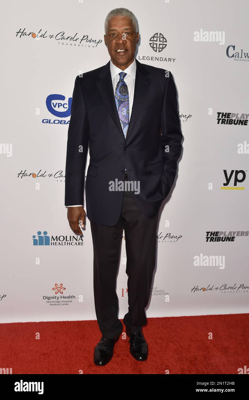 Julius Erving arrives at the 15th Annual Harold and Carole Pump ...