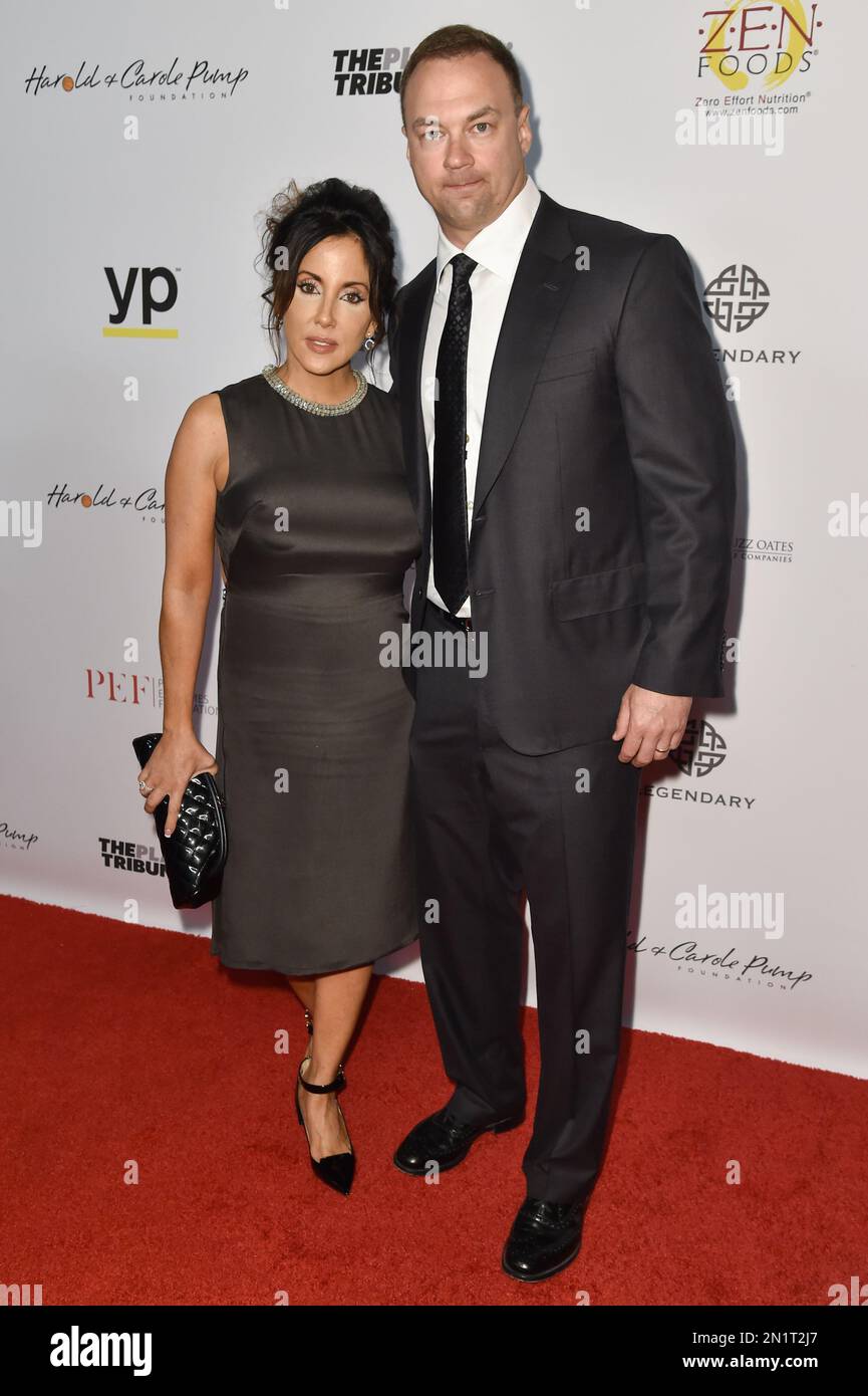 Alba Tull, left, and Thomas Tull arrive at the 15th Annual Harold and ...