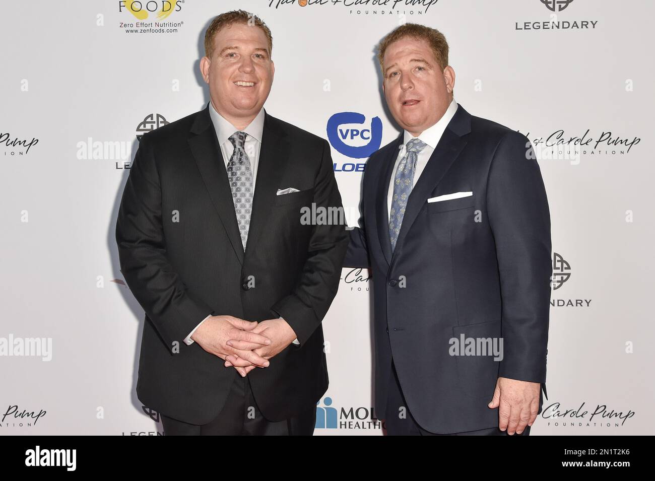 Dana Pump, left, and David Pump arrives at the 15th Annual Harold and ...