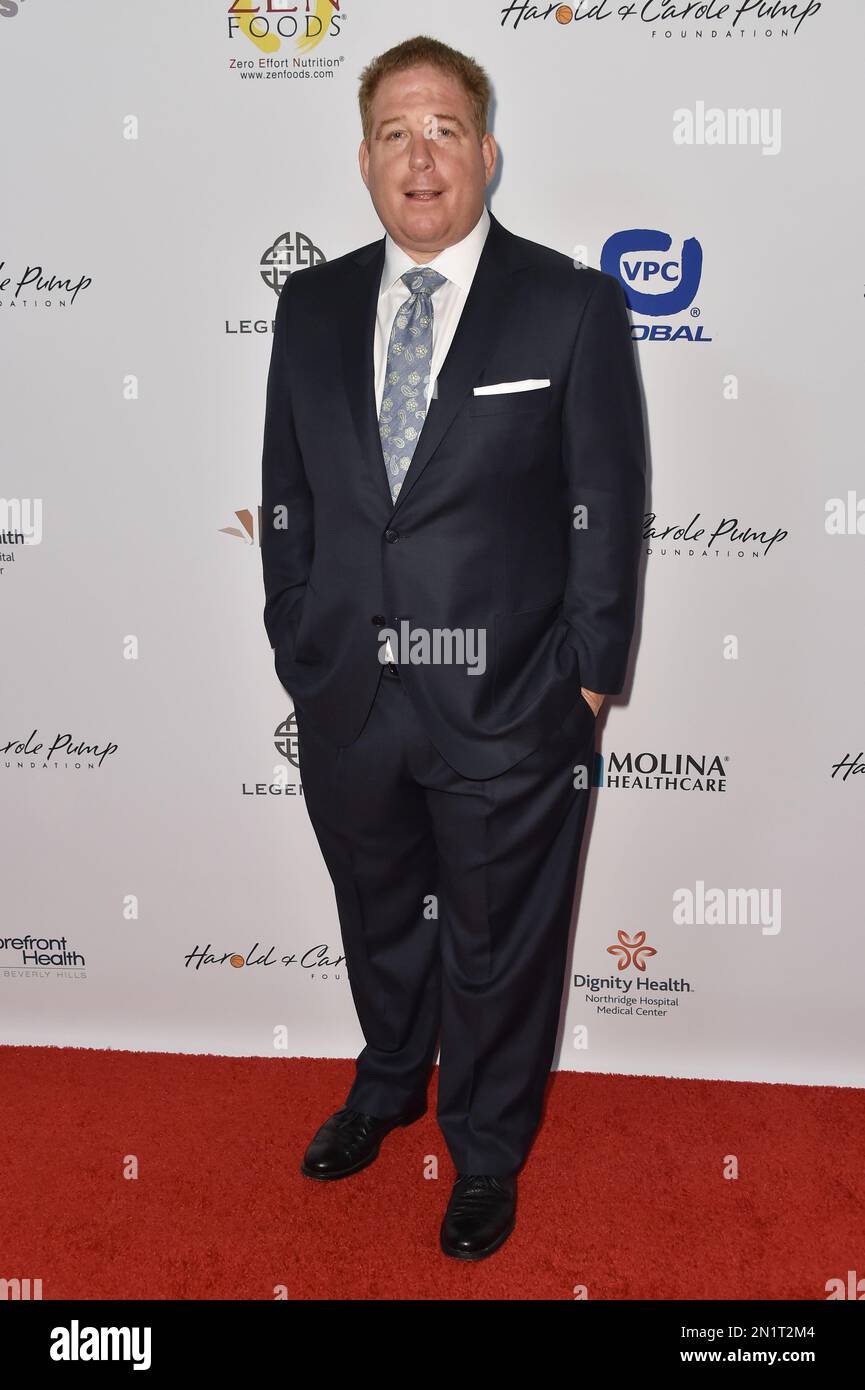 David Pump arrives at the 15th Annual Harold and Carole Pump Foundation ...