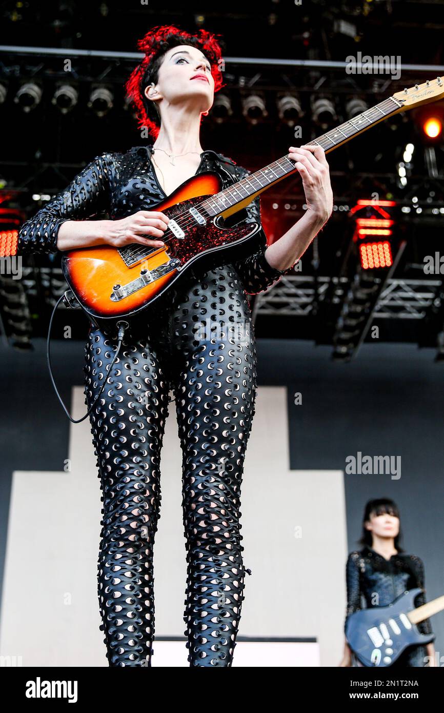 St. Vincent performs at Outside Lands Music Festival at Golden Gate ...