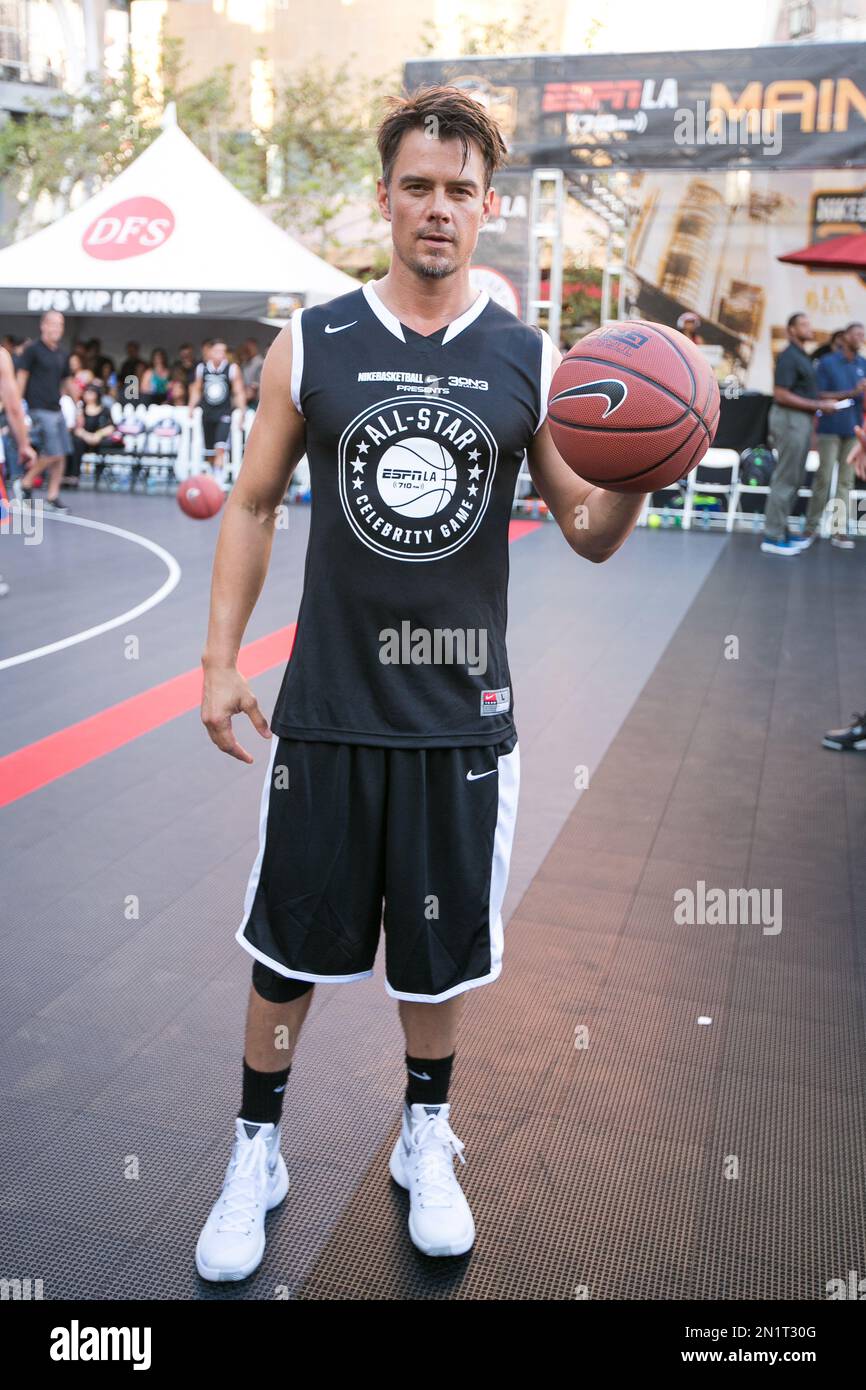 Josh Duhamel attends the Nike Basketball 3ON3 Tournament - ESPNLA 710 ...