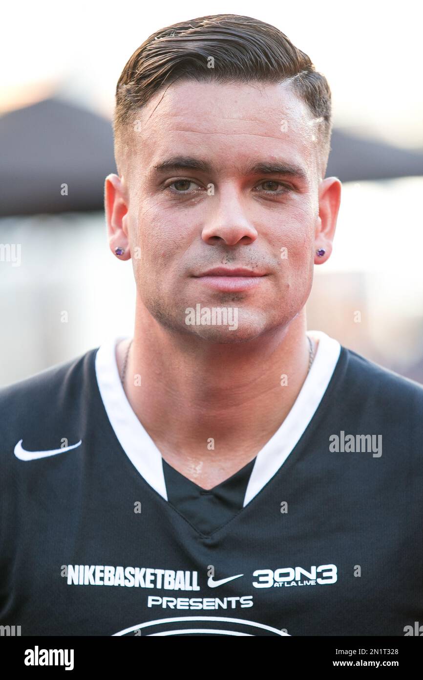 Mark Salling attends the Nike Basketball 3ON3 Tournament - ESPNLA 710 ...