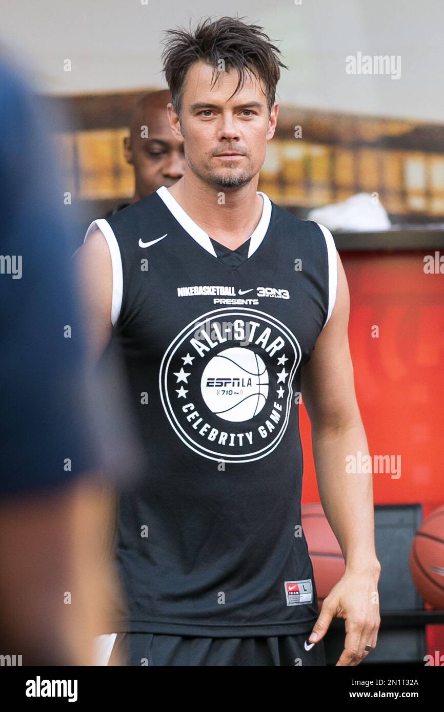 Josh Duhamel attends the Nike Basketball 3ON3 Tournament - ESPNLA 710 ...