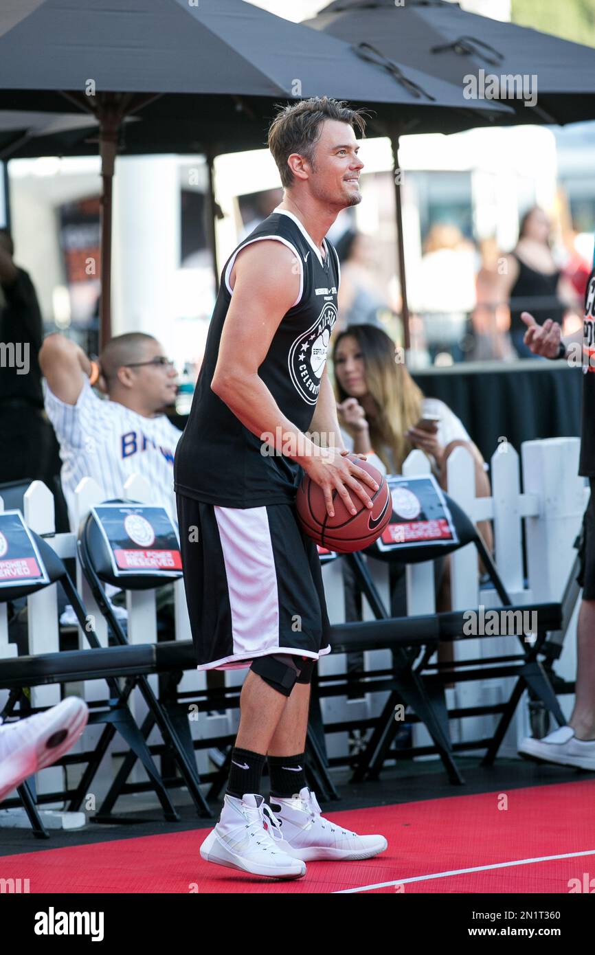 Josh Duhamel attends the Nike Basketball 3ON3 Tournament - ESPNLA 710 ...