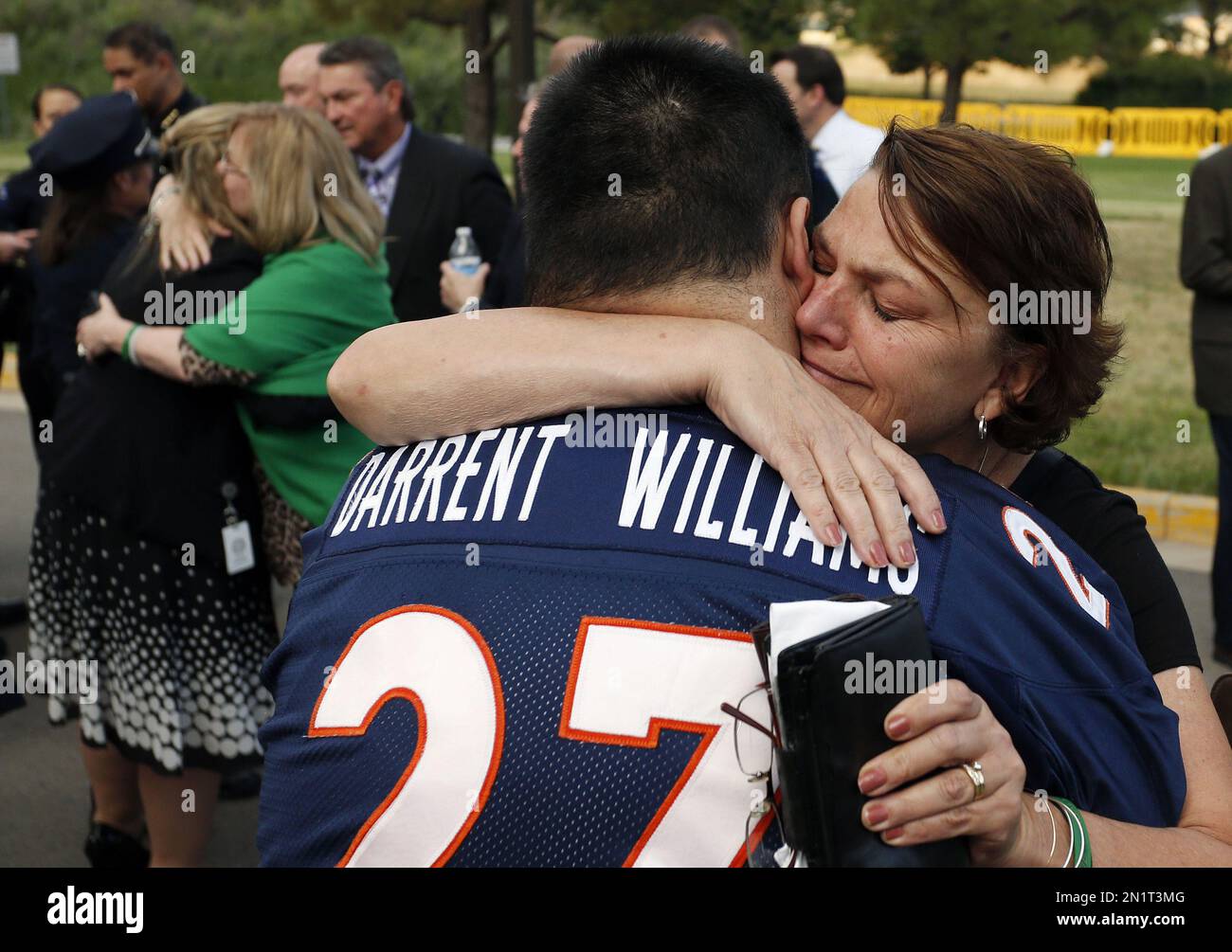 Terry Sullivan, right, whose son Alex was killed on his birthday in the ...