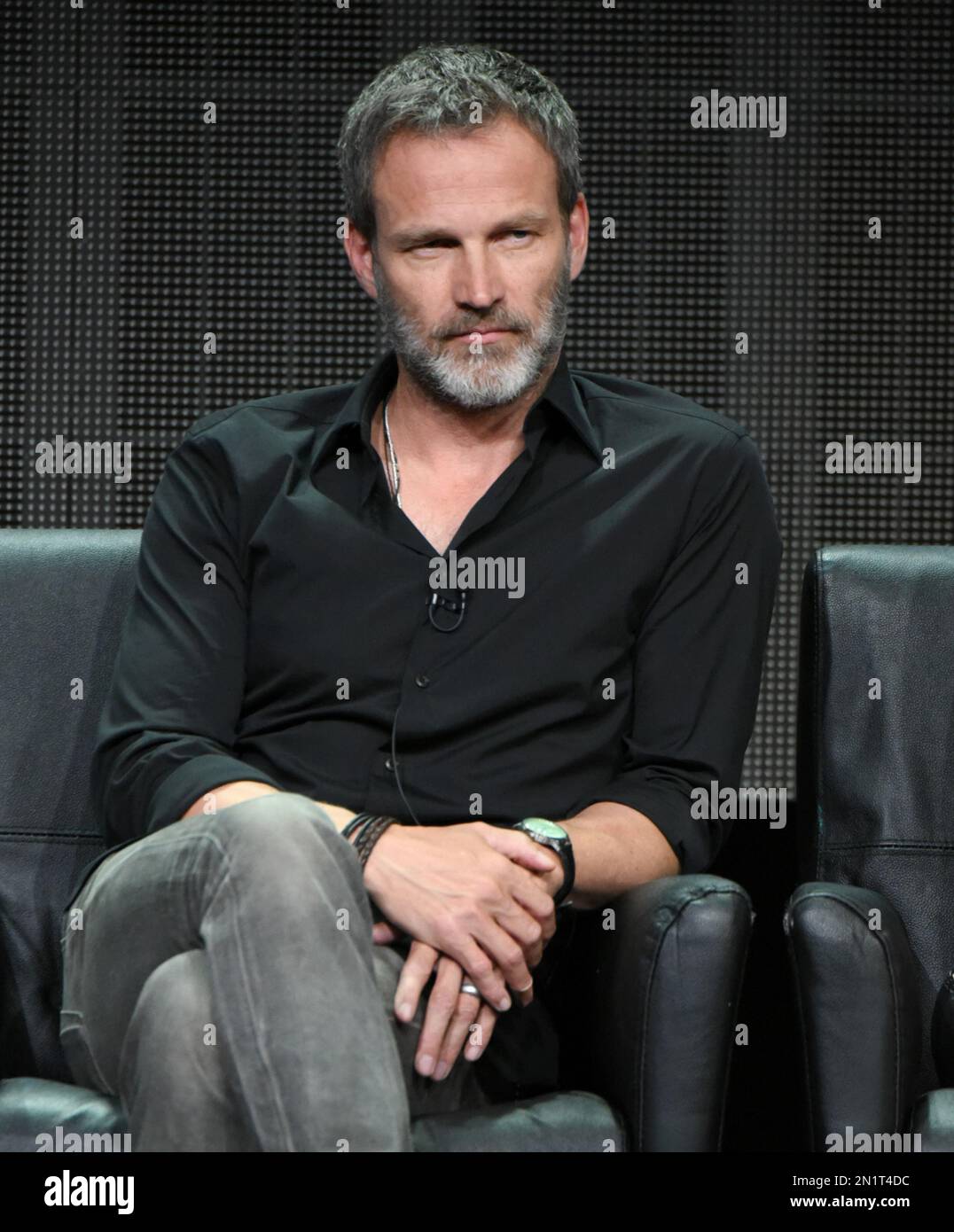 Stephen Moyer participates in "The Bastard Executioner" panel at the FX ...